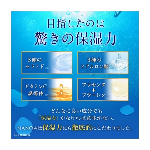 NANOA EGF 神經醯胺/幹細胞/ 老化護理/維生素C誘導體 保濕精華霜 30g – Lino