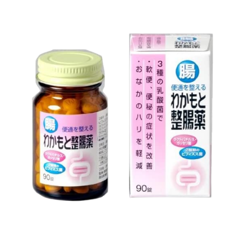 Wakamoto 若元錠 整腸錠 90錠 – Lino